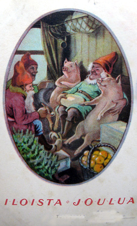 Joulukortit | Sormet sopassa keittokirja – Wanhanajan joulukortti